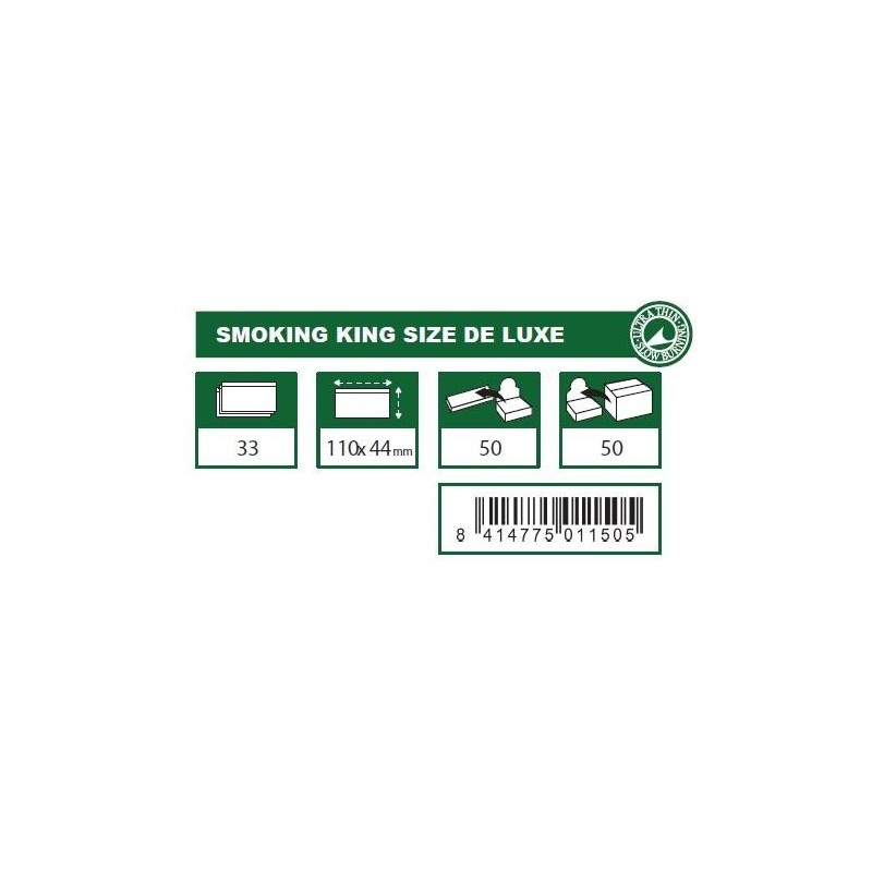 Foite rulat tigari Smoking King Size Deluxe foita de rulat Smoking.