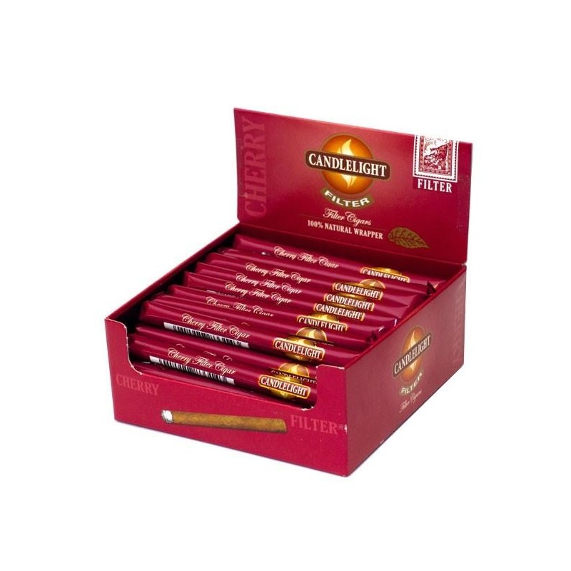 Tigari de foi Candlelight Cherry Filter magazin online cu tigari de foi ...