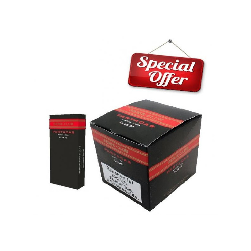Tigari de foi cubanee Partagas Club 10 pachete ieftin