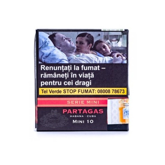 Tigari de foi cubaneze Partagas Mini 10 oferta