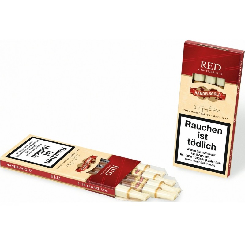 Tigari de foi Handelsgold Tip Red 5 cumpar tigari de foi aromate cirese
