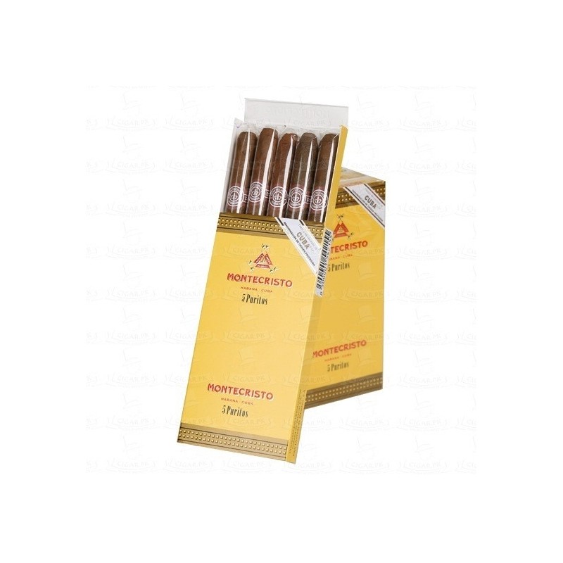 Tigari de foi Montecristo Puritos 50 cu tigari de foi Montecristo