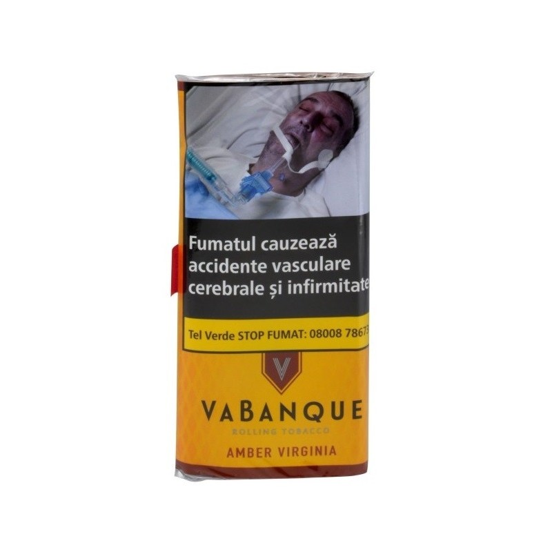 Tutun rulat tigari VaBanque Amber Virginia 30g cumpar tutun de rulat