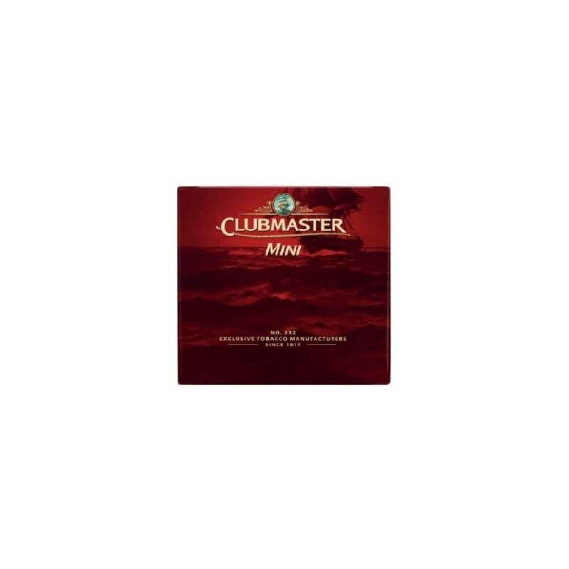 Tigari de foi Clubmaster Mini Red 10 Pachete tigari cu vanilie