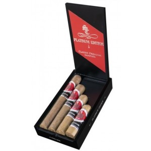 Trabucuri Santa Clara 1830 Platinum Edition Connecticut Sampler (4)