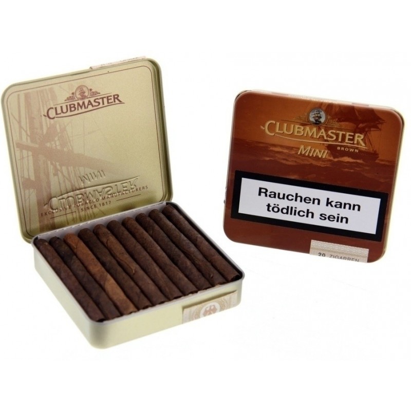 Tigari de foi Clubmaster Mini Brown (20)
