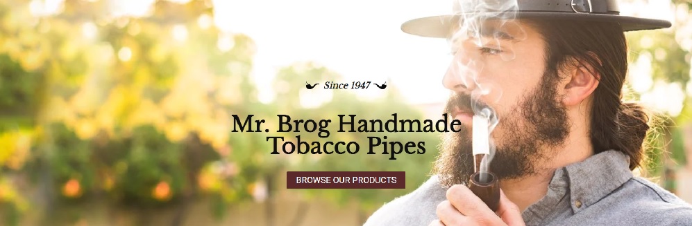 Tutungerie cu pipe Mr. Brog la cele mai bune preturi